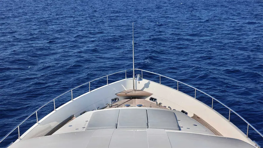 CHAMPAGNE & CAVIAR yacht for charter (Custom Line, 34.13m, 2004)